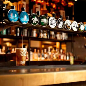 Stella Artois | Dining | Stella Artois Round Fisheye Beer Keg Lens ...